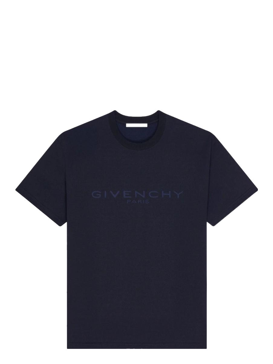 GIVENCHY Givenchy Logo Jacquard Crewneck T-Shirt
